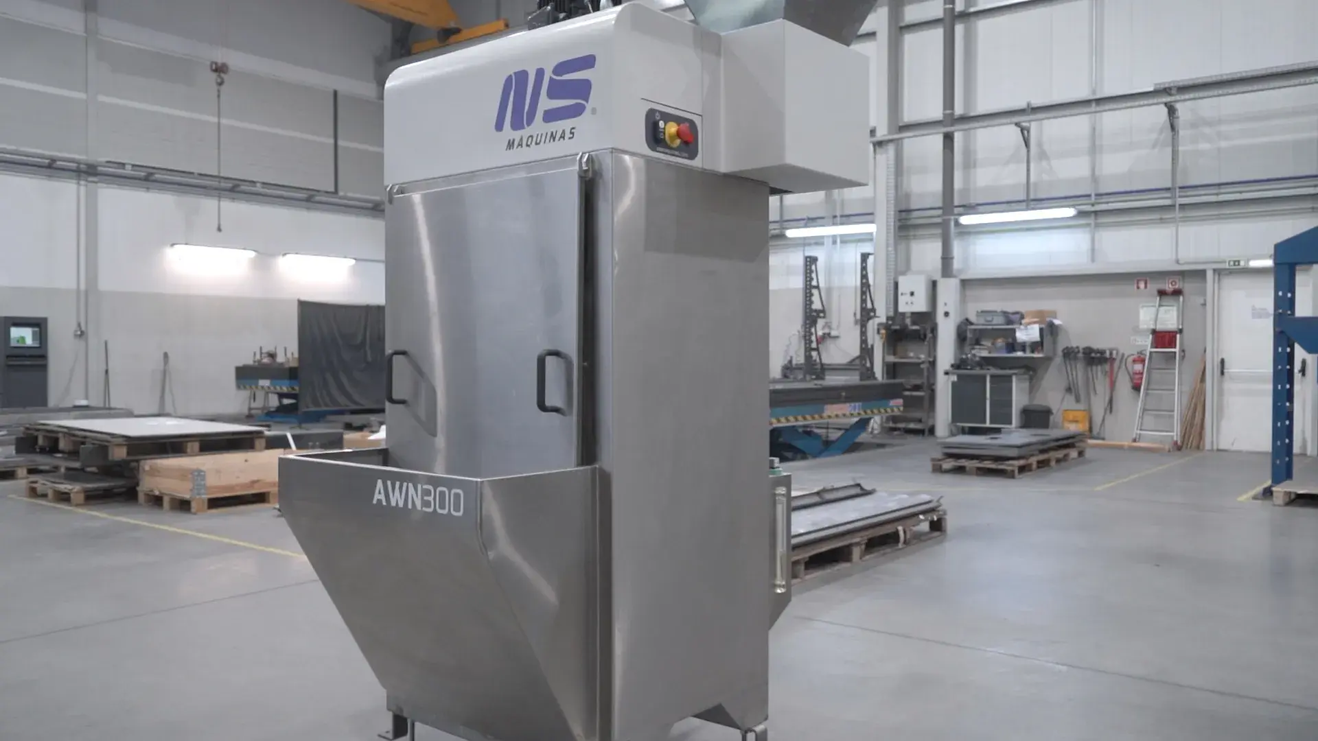 AWN300Water Operated Dust Extractor - NS Máquinas - Tube Polishing ...